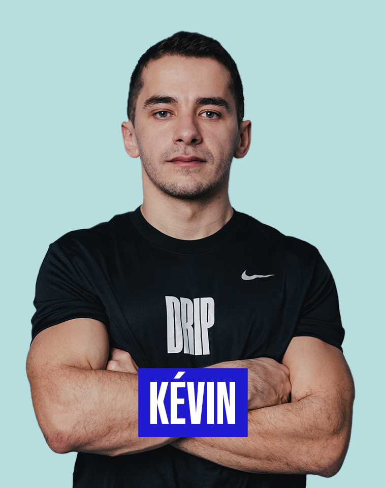 Kévin - Cours de HIIT Paris - Salle de fitness bootcamp à Paris - DRIP